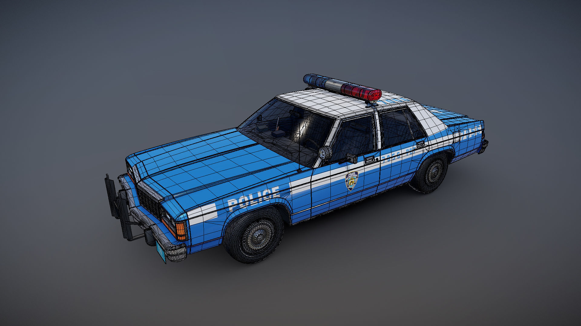 3D model American Police Cars VR / AR / low-poly | CGTrader