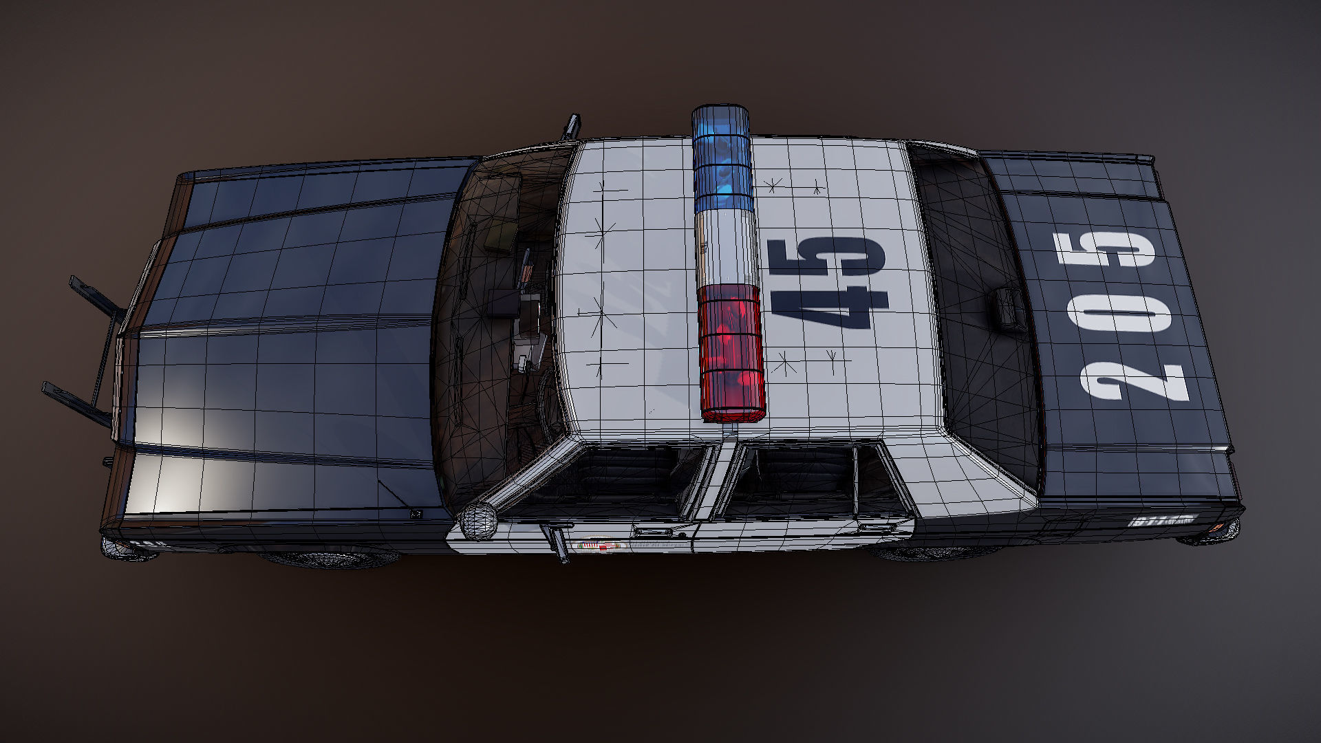 3D model American Police Cars VR / AR / low-poly | CGTrader