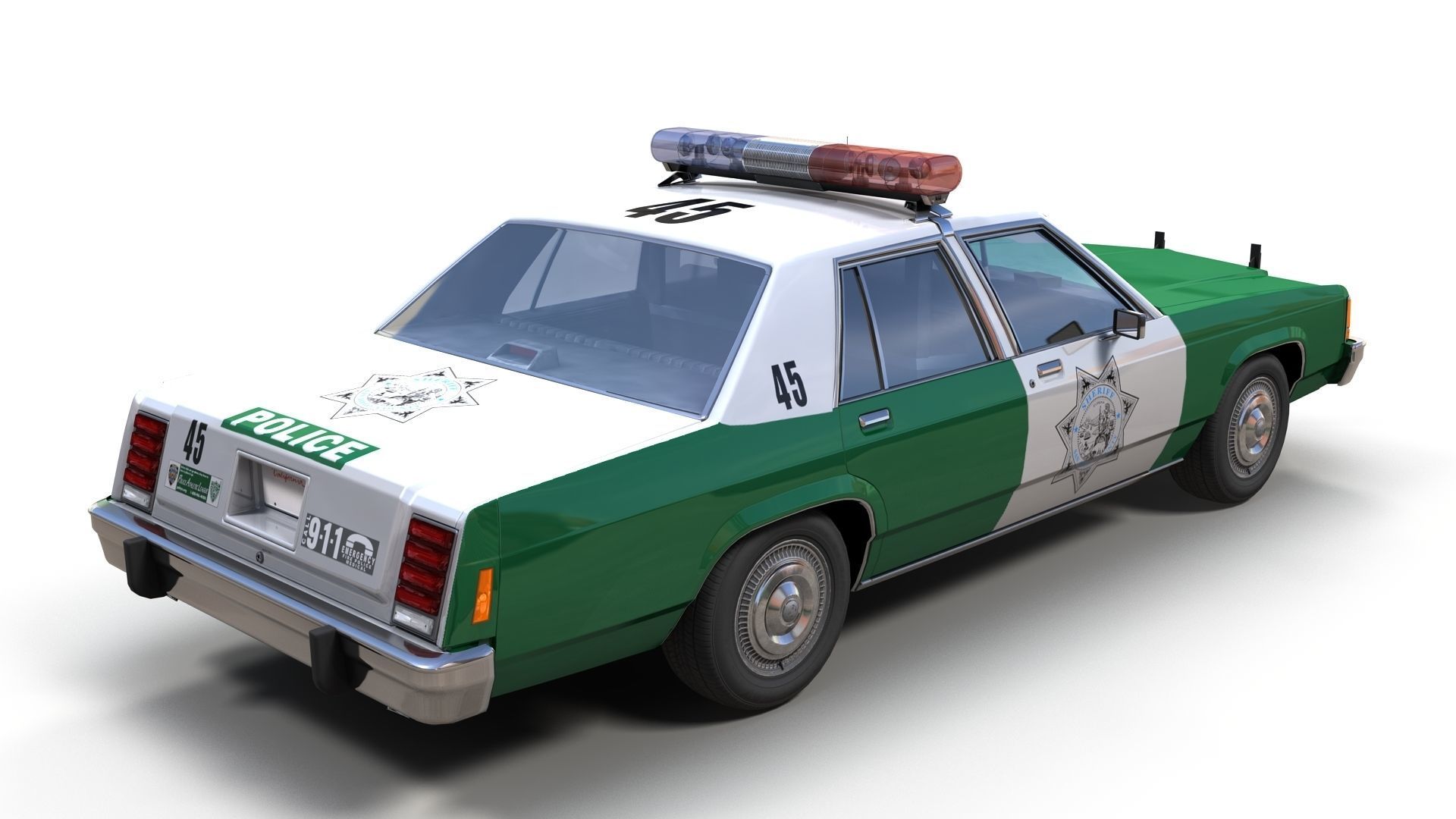 3D model American Police Cars VR / AR / low-poly | CGTrader