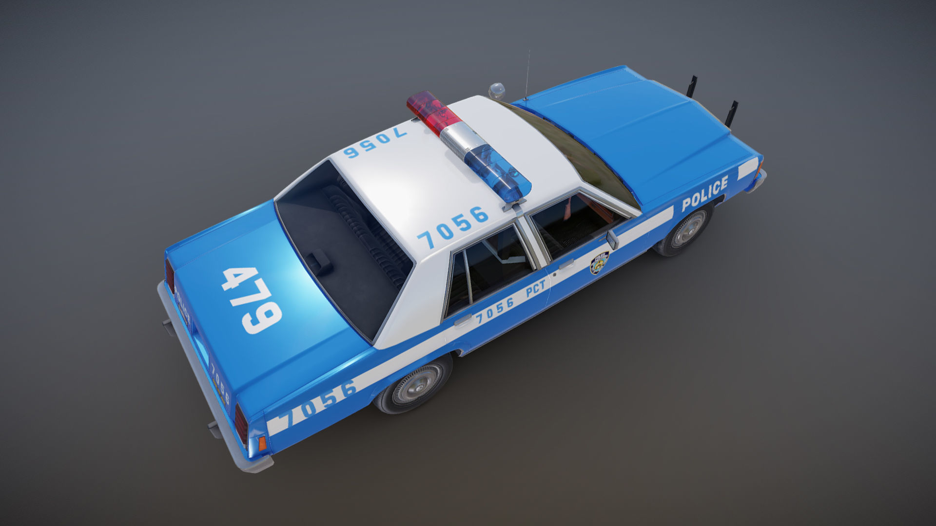 3D model American Police Cars VR / AR / low-poly | CGTrader