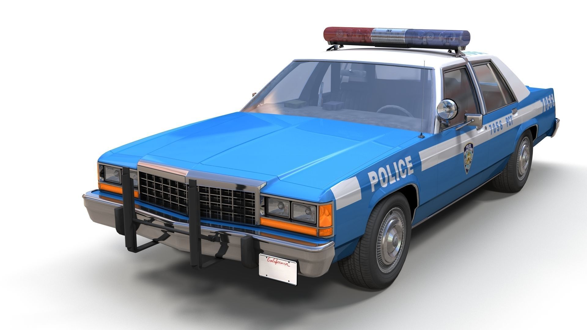 3D model American Police Cars VR / AR / low-poly | CGTrader