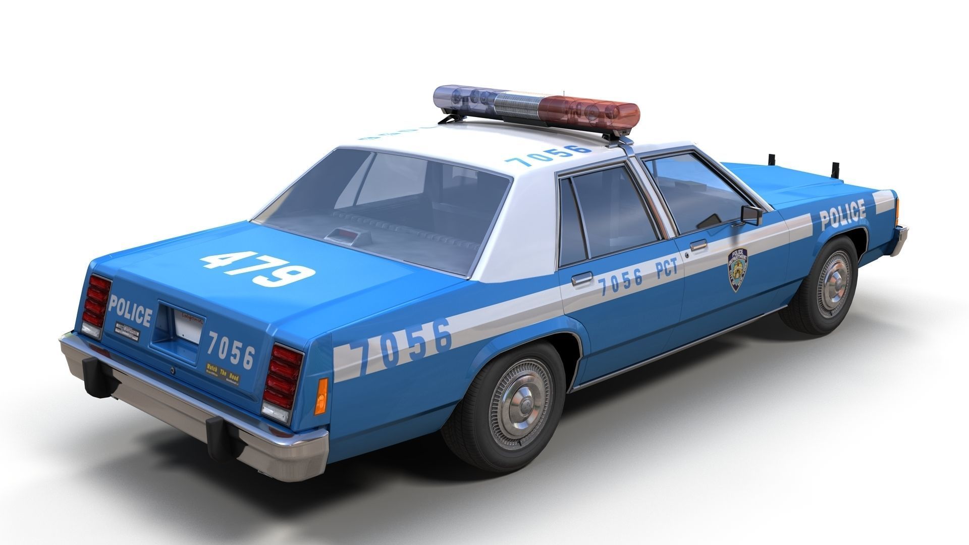 3D model American Police Cars VR / AR / low-poly | CGTrader