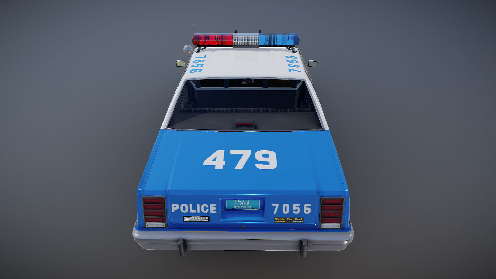 3D model American Police Cars VR / AR / low-poly | CGTrader