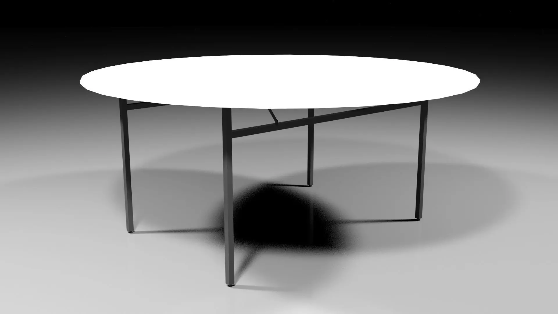 Banquet Table free 3D model | CGTrader