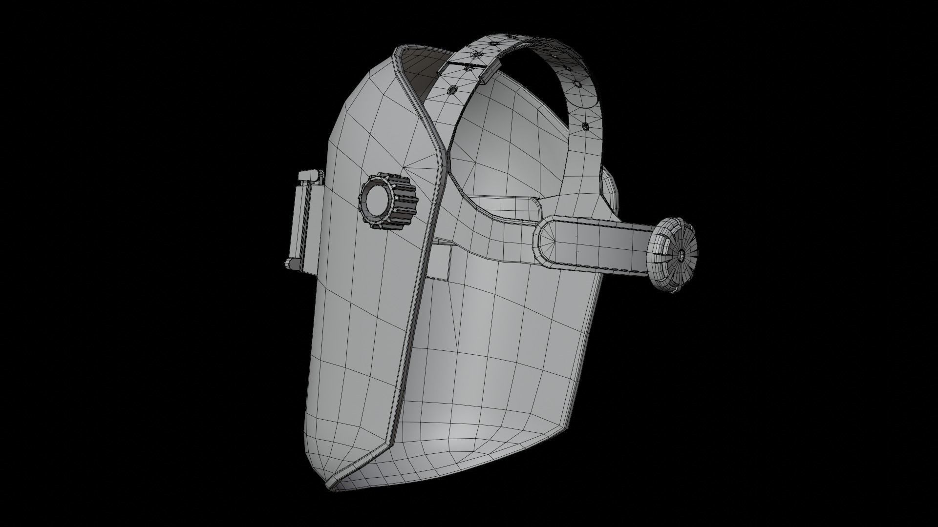 3D model Welding Helmet VR / AR / low-poly | CGTrader
