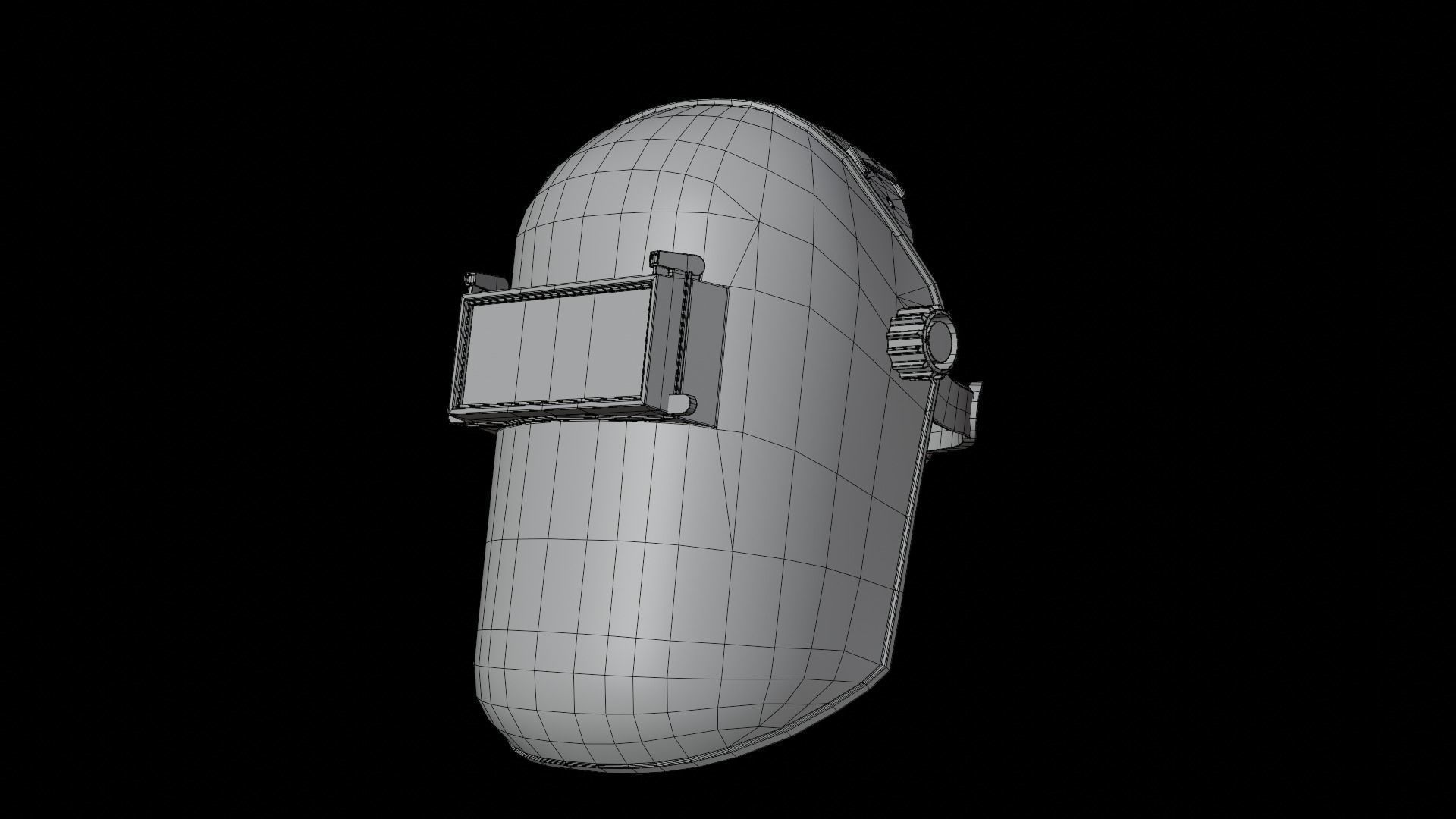 3D model Welding Helmet VR / AR / low-poly | CGTrader