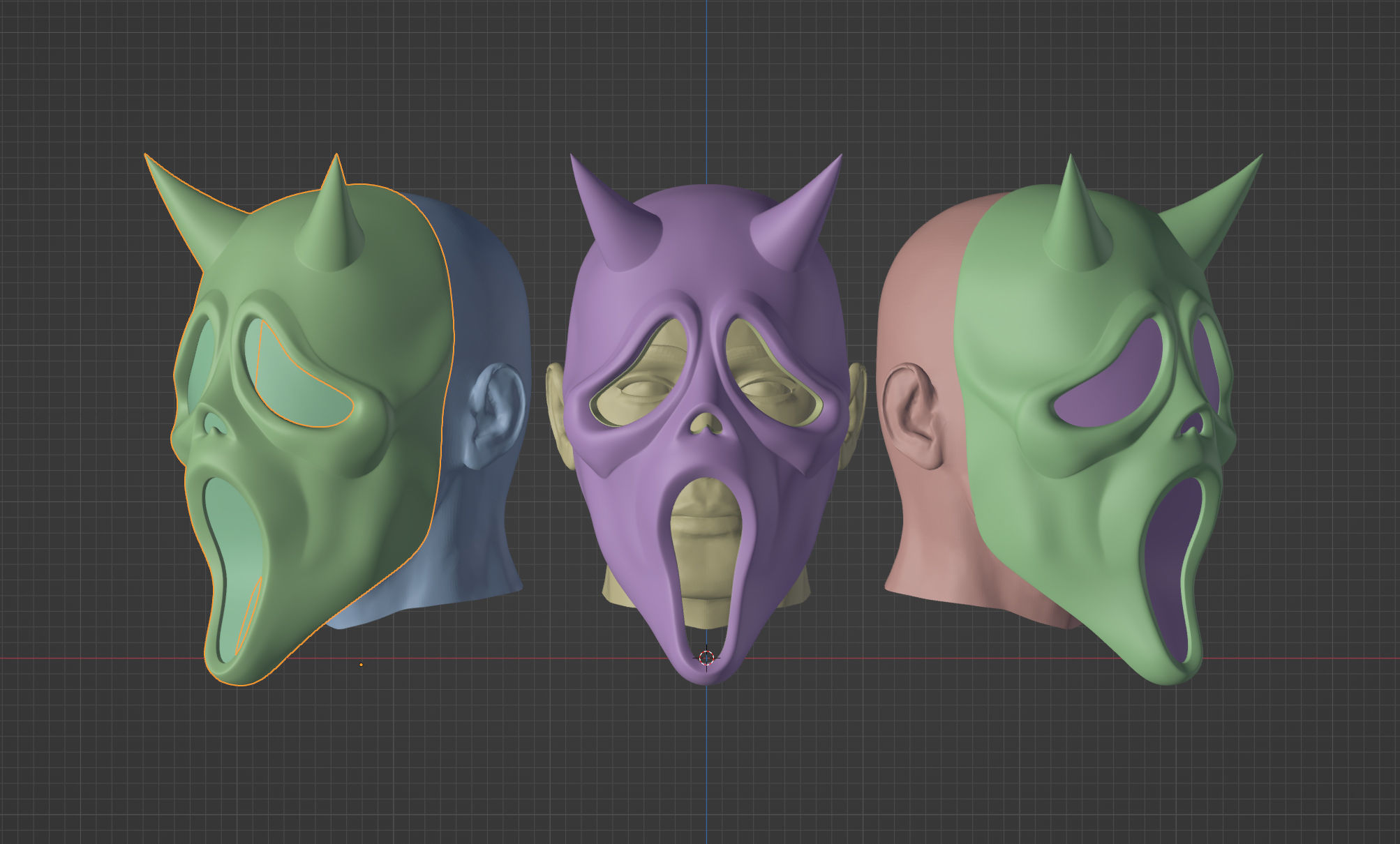 Ghost face mask-Dead by Daylight 3D model 3D printable | CGTrader