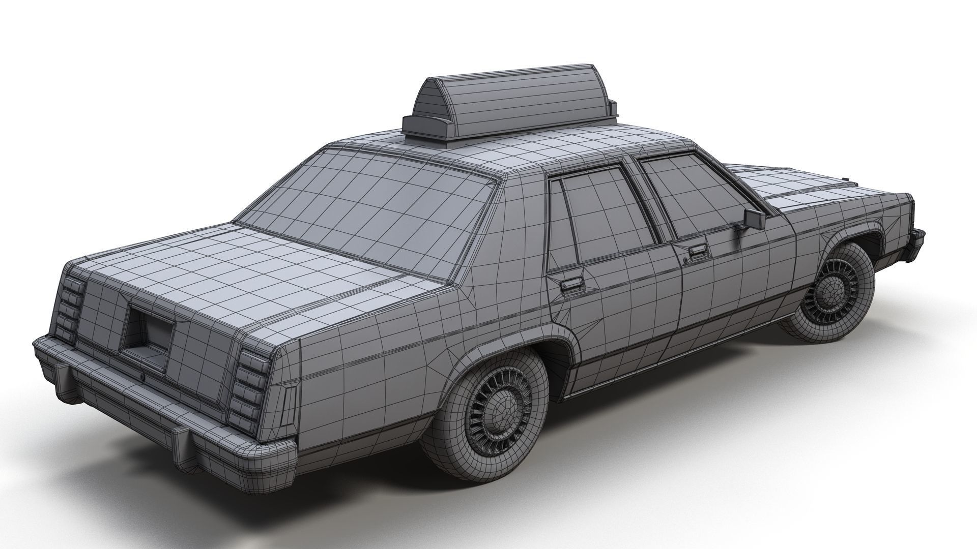 3D model New York Taxi Cab VR / AR / low-poly | CGTrader