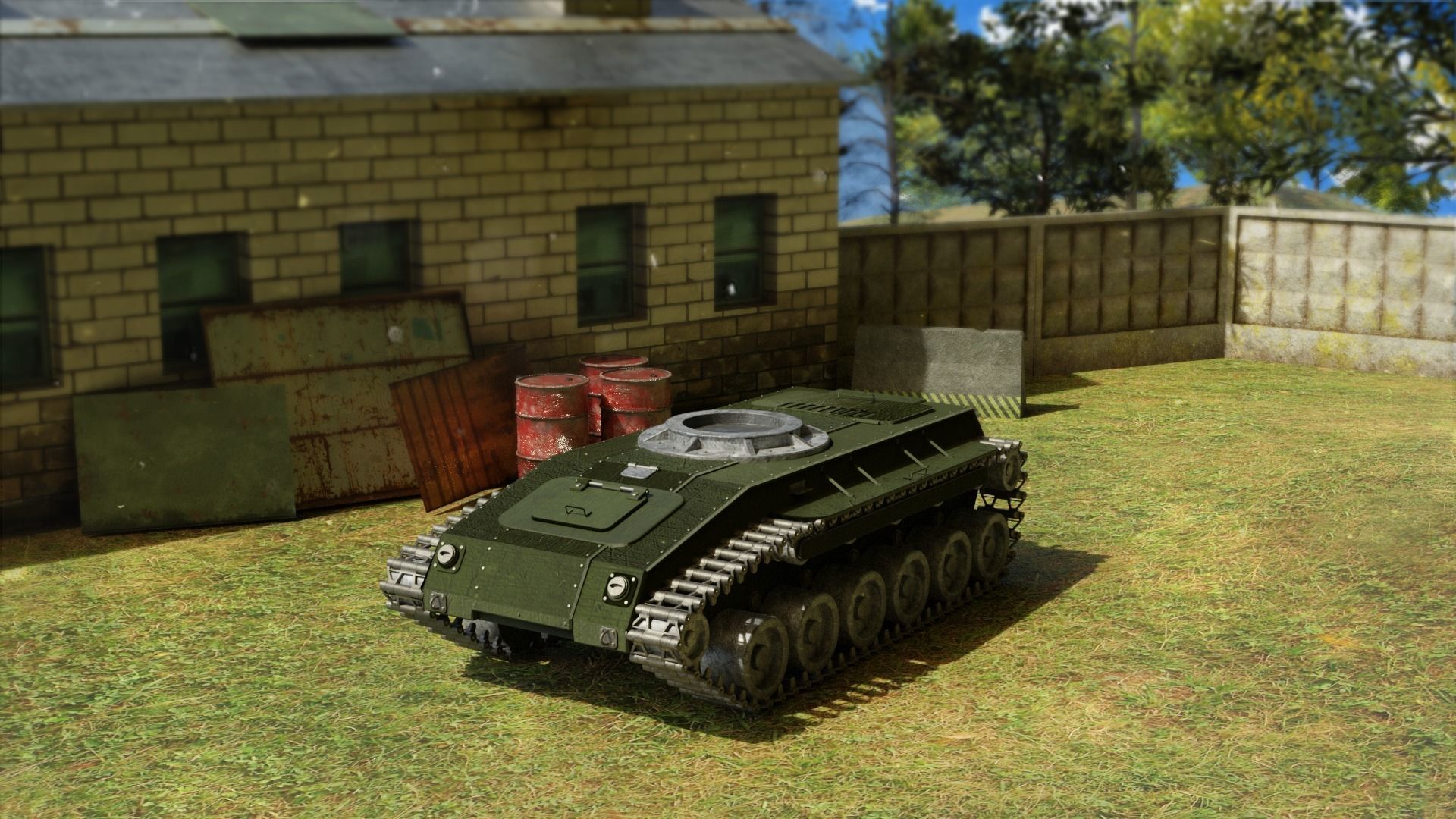 Hornet M0 Tanki Online free 3D model | CGTrader