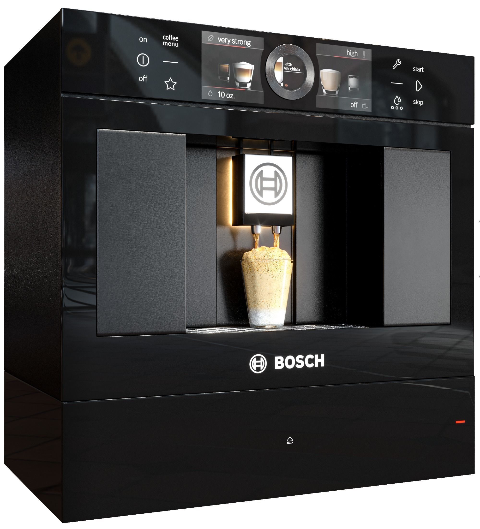 Bosch oven set 3D model | CGTrader