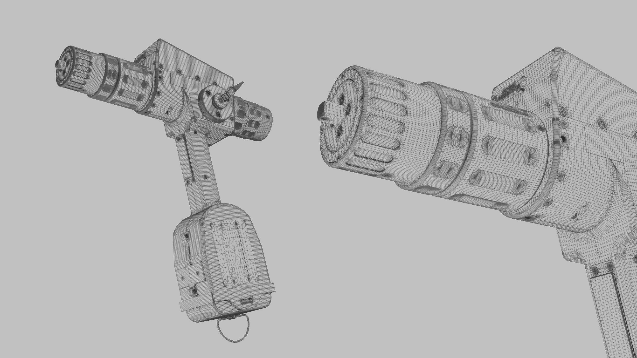 NASA EVA Pistol Grip Tool - HQ 3D model | CGTrader