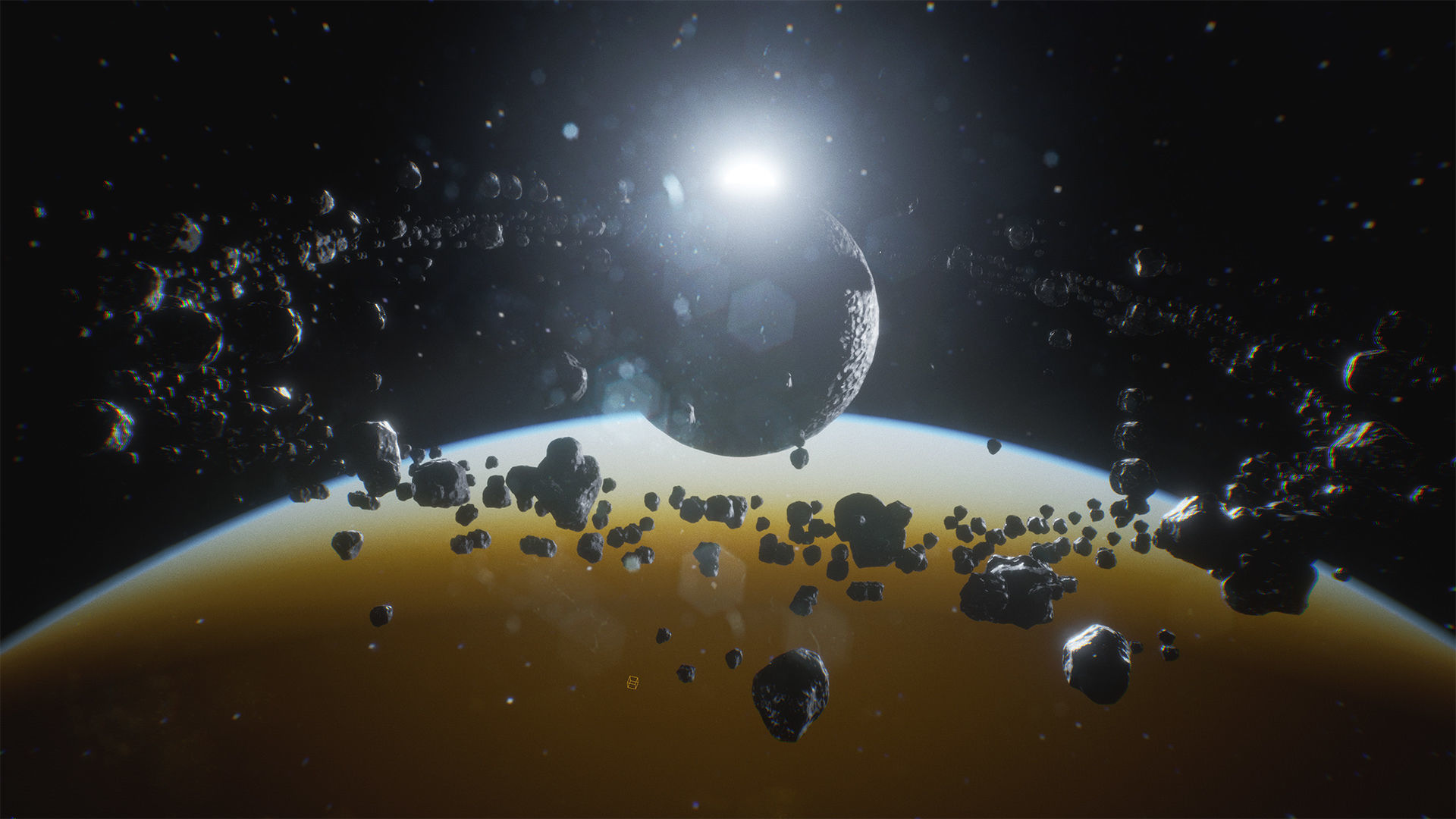 3D model Asteroid Belt Ultimate Prop Pack VR / AR / low-poly | CGTrader