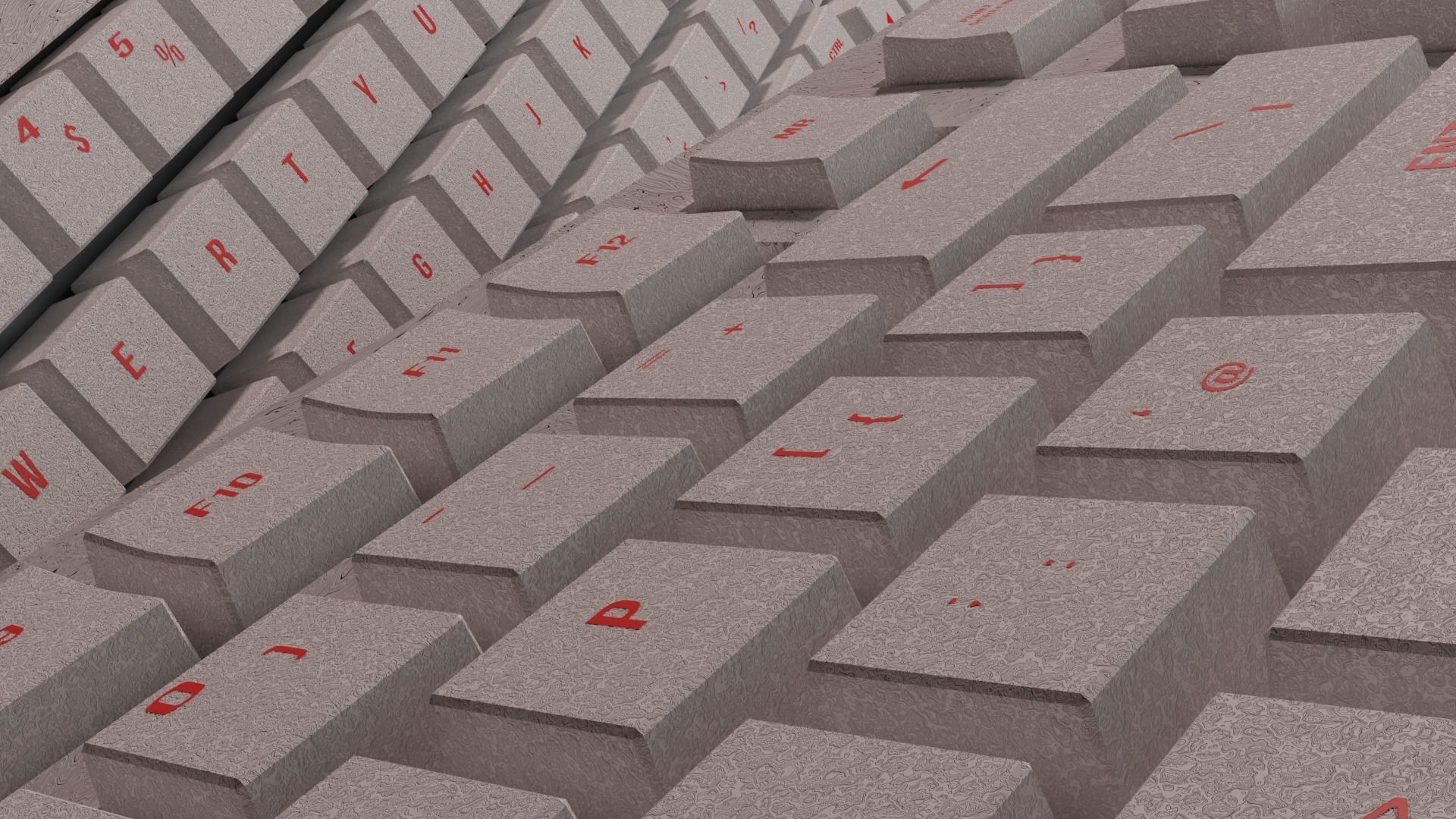 Basic Keyboard free VR / AR / low-poly 3D model | CGTrader