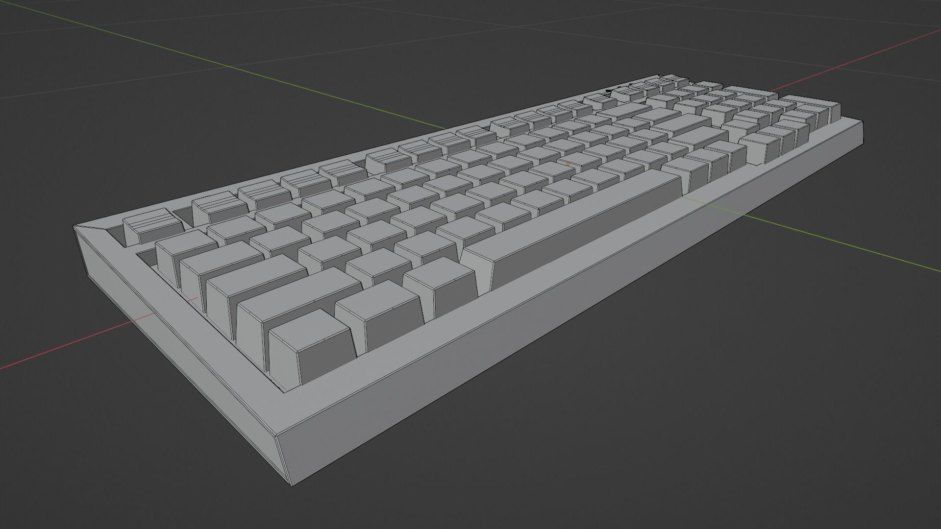 Basic Keyboard free VR / AR / low-poly 3D model | CGTrader