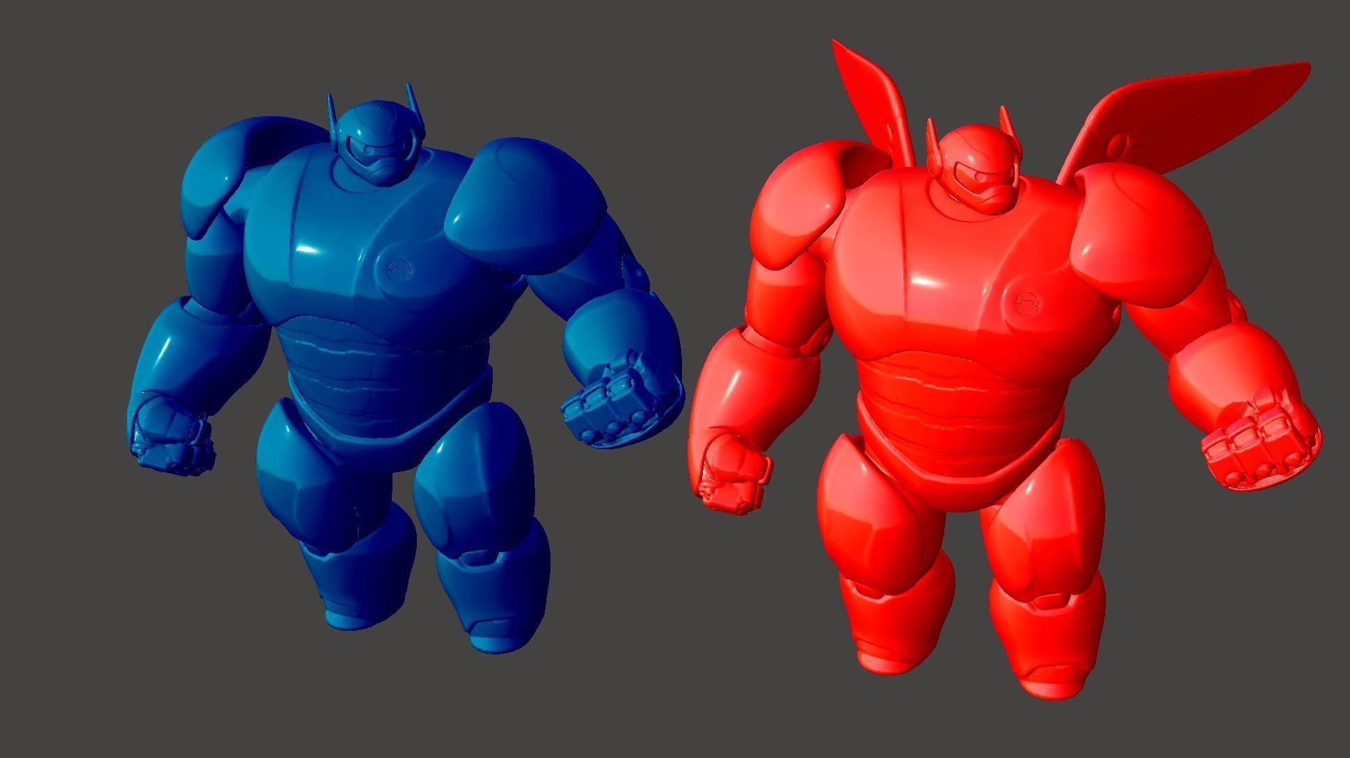BAYMAX ARMORED BUNDLE- BIG HERO 6 HI-POLY STL package 3 versions 3D ... BAYMAX ARMORED BUNDLE- BIG HERO 6 HI-POLY STL package 3 versions 3D ...