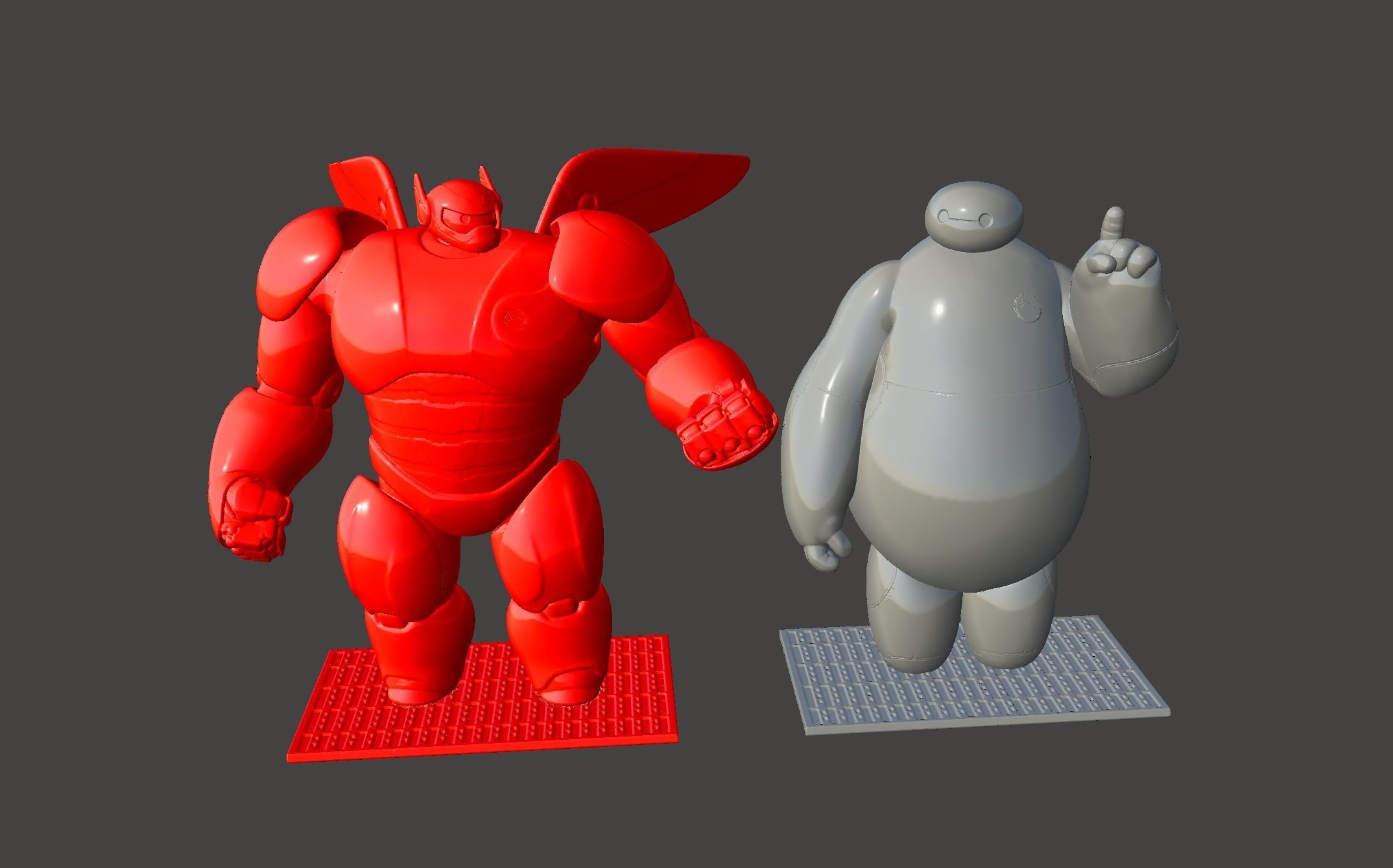 BAYMAX ARMORED BUNDLE- BIG HERO 6 HI-POLY STL package 3 versions 3D ... BAYMAX ARMORED BUNDLE- BIG HERO 6 HI-POLY STL package 3 versions 3D ...
