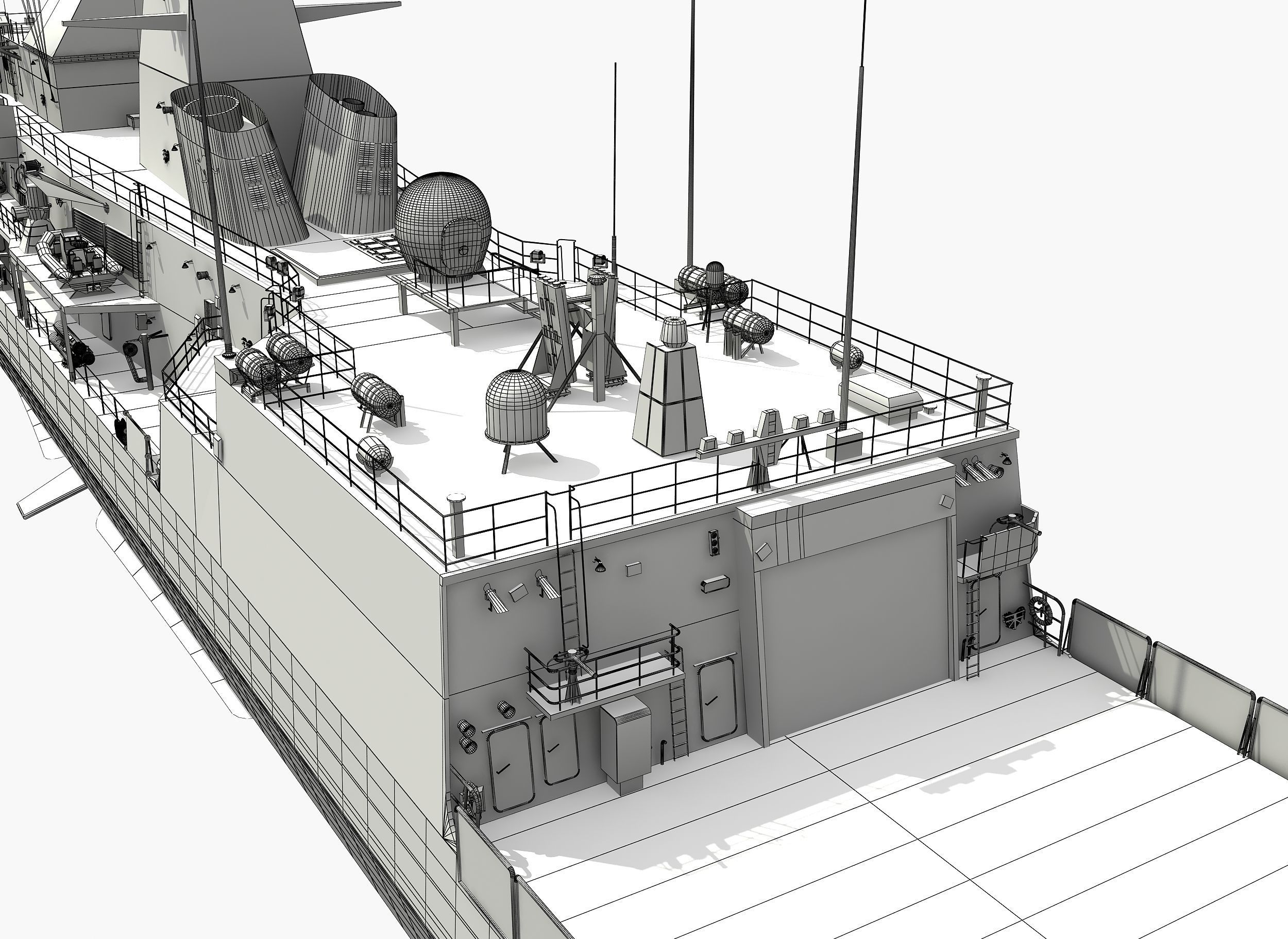 ANZAC MEKO Class Frigate HMAS ARUNTA FFH 151 3D model | CGTrader