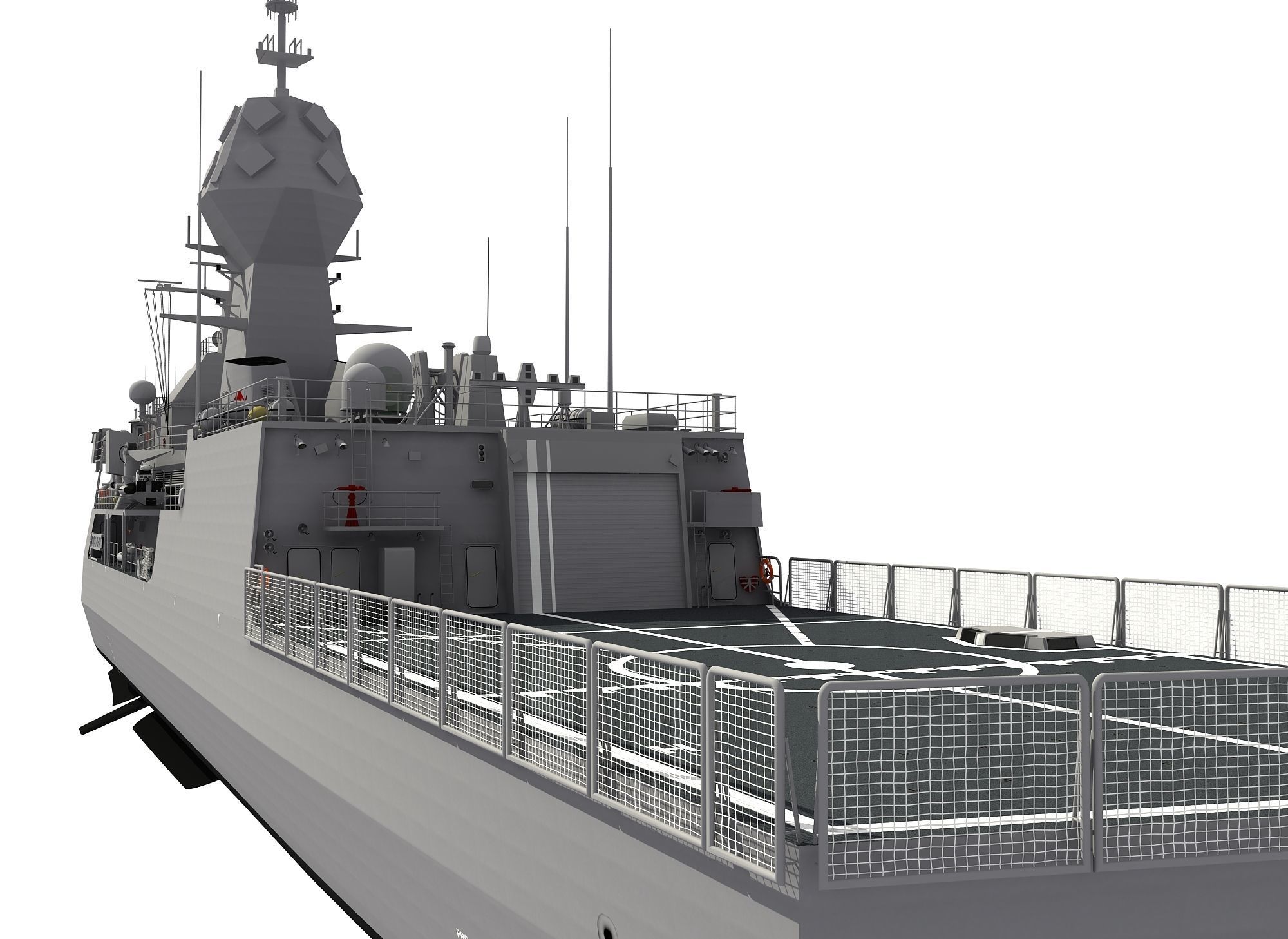 ANZAC MEKO Class Frigate HMAS ARUNTA FFH 151 3D model | CGTrader