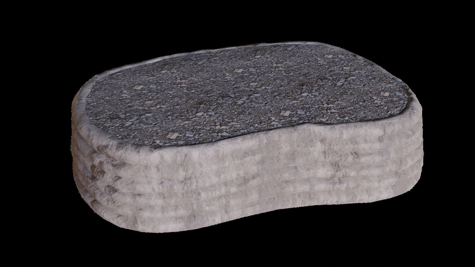 3D model Cave Rocks - Drip Stone Pillar Rock Platform Stone 20 Pieces ...