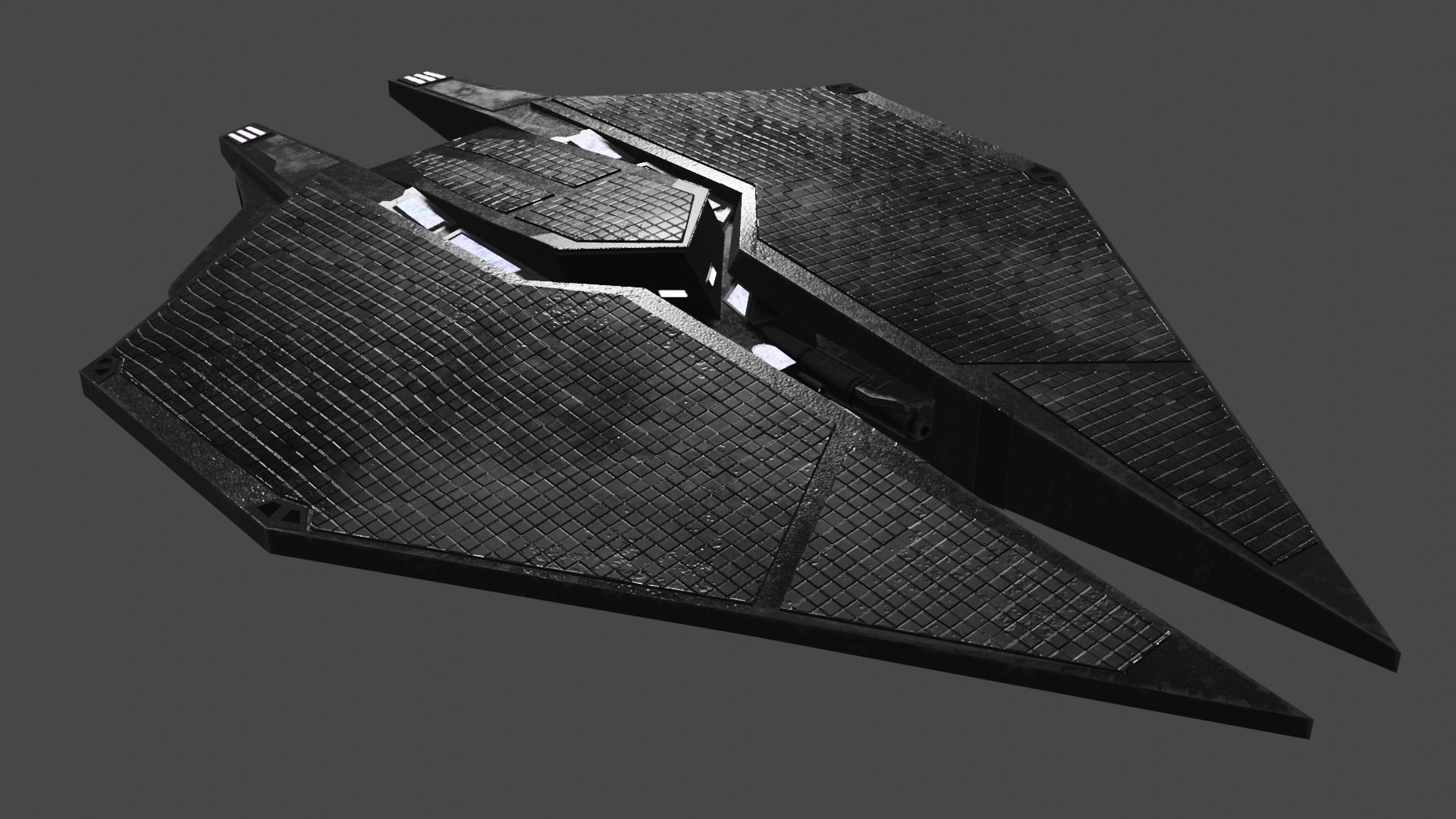 3D model Star Trek Section 31 Drone Starship VR / AR / low-poly | CGTrader