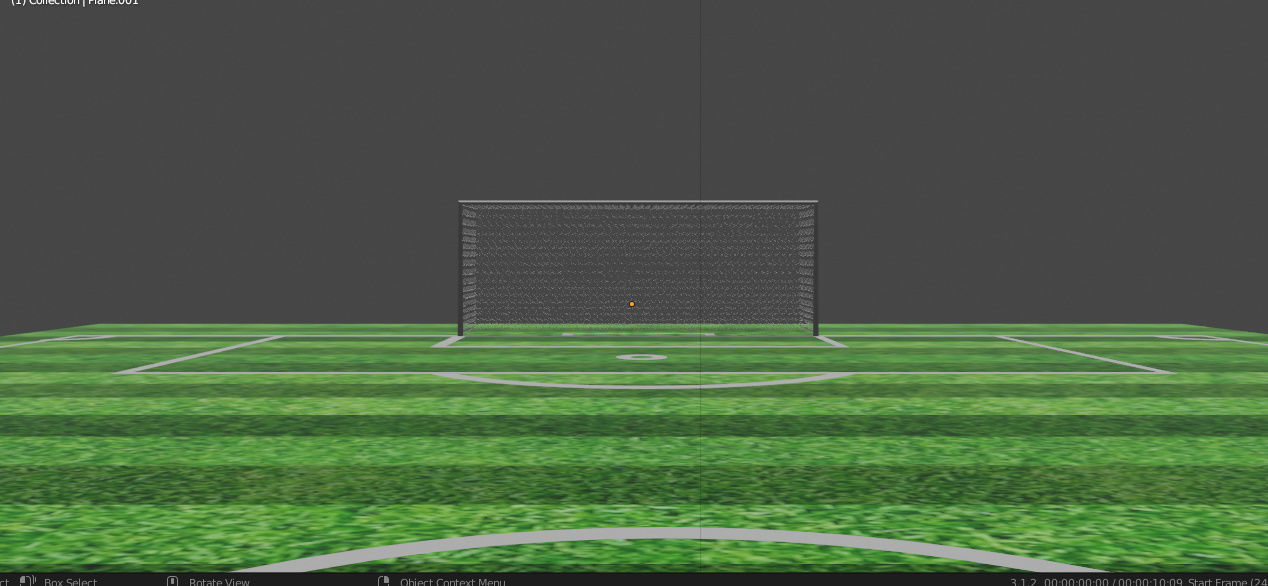 FIFA FOOTBALL field 2022 quater 3D model animated rigged | CGTrader