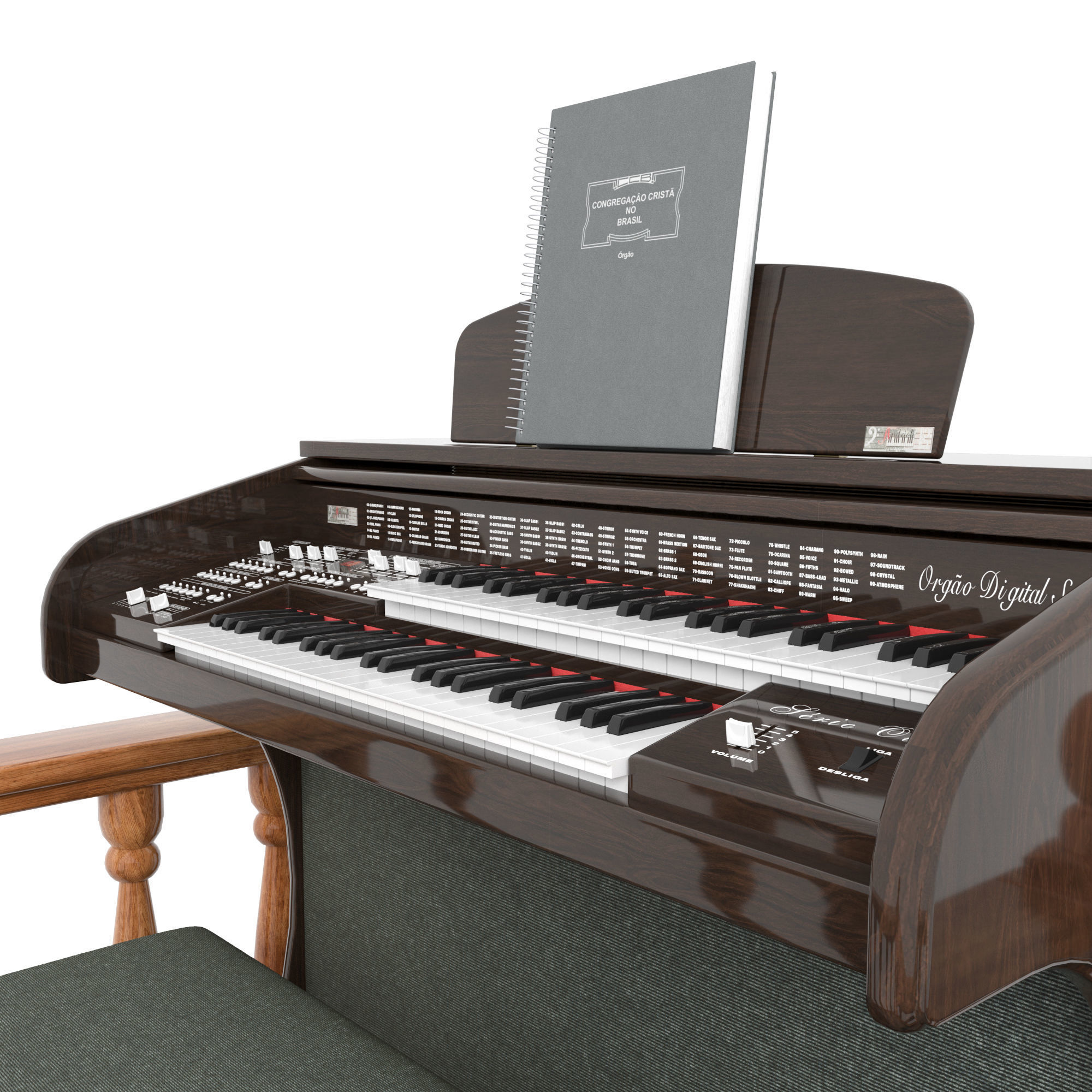 Eletronic Piano 3D model | CGTrader