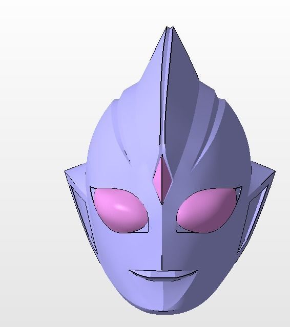 Ultraman Evil Tiga 3D model 3D printable | CGTrader