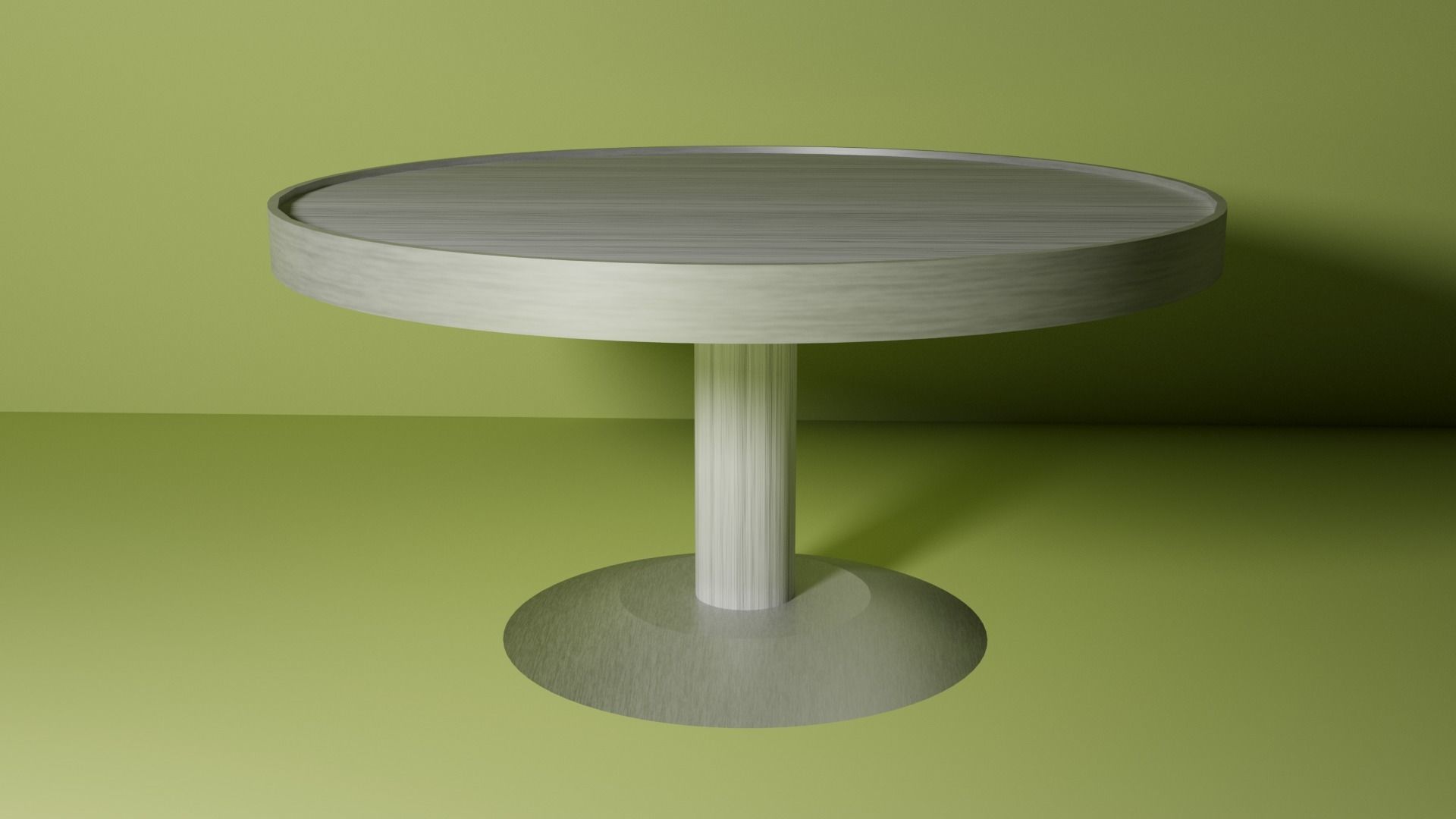 3D model Round dining table Low-poly 3D model VR / AR / low-poly | CGTrader