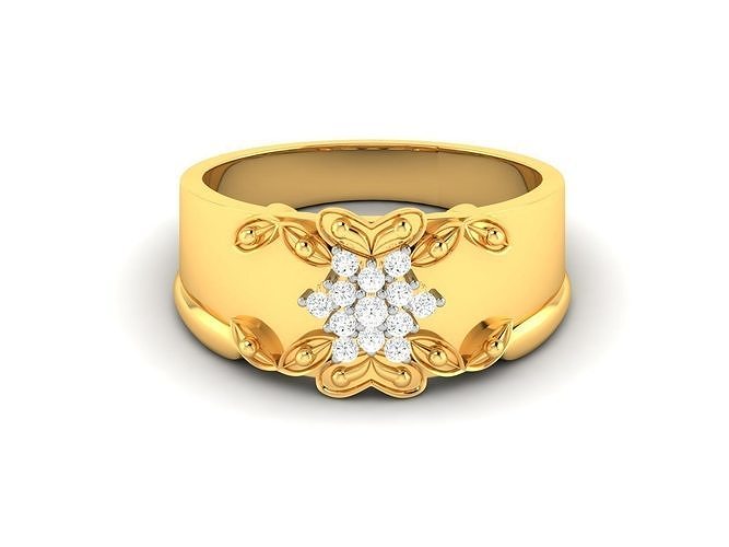 Women Ring 3D model 3D printable | CGTrader