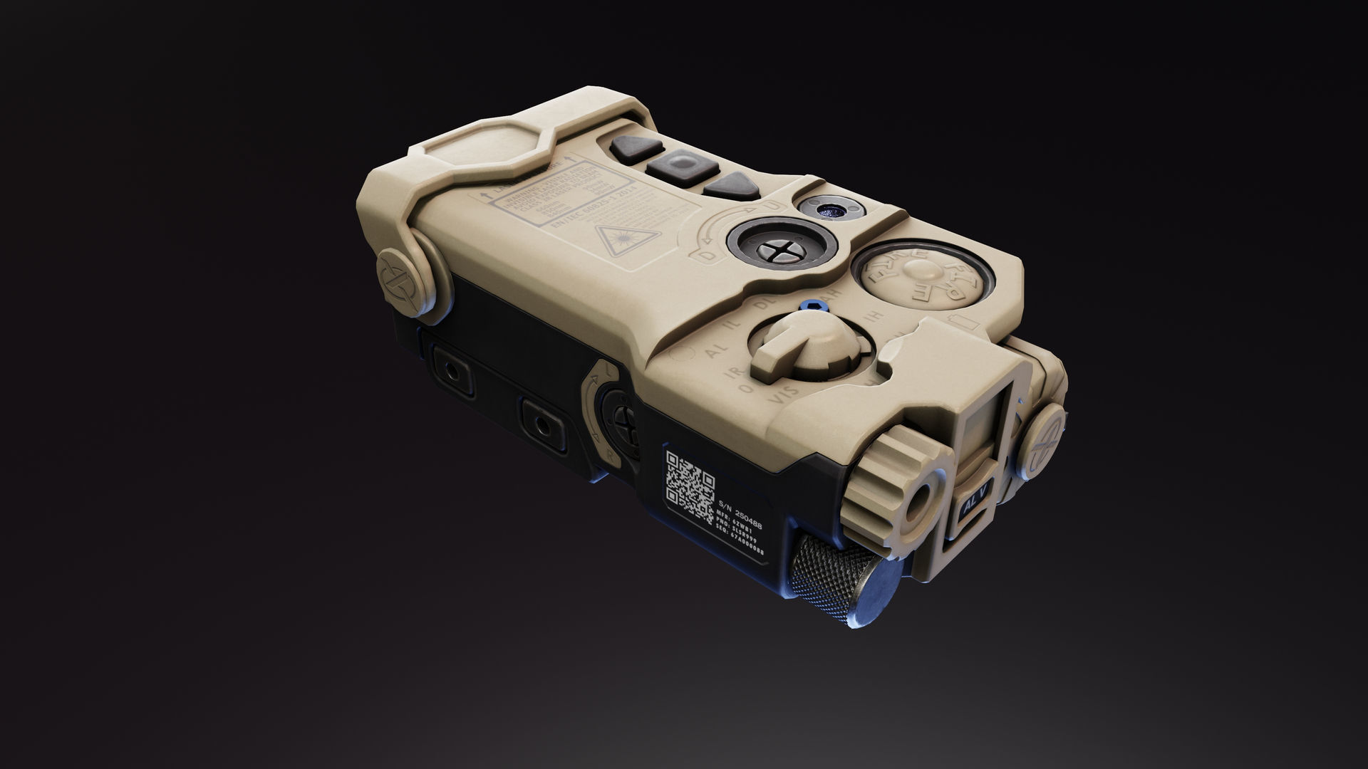 3D model Wilcox RAID Xe Illuminator VR / AR / low-poly | CGTrader