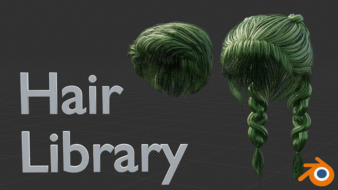 Hair library - Create hair in seconds 3D model | CGTrader