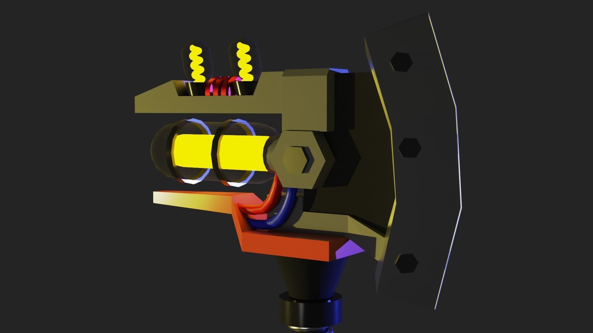 3D model Stylized Axe Weapon Melee PBR Low-Poly Game Ready VR / AR ...