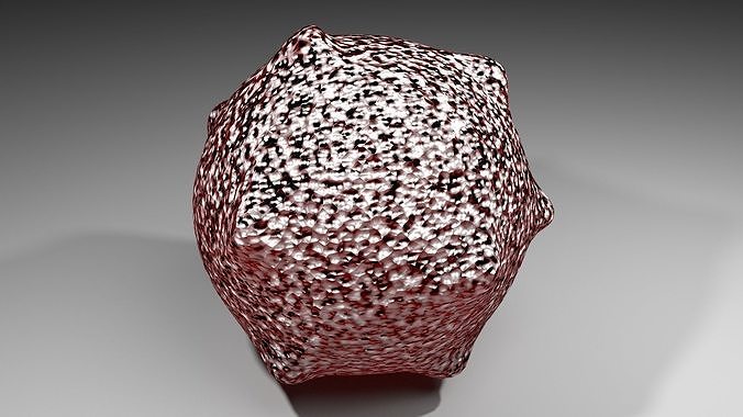 Meteoroid 3 sculpture made of pebbles 3D model | CGTrader