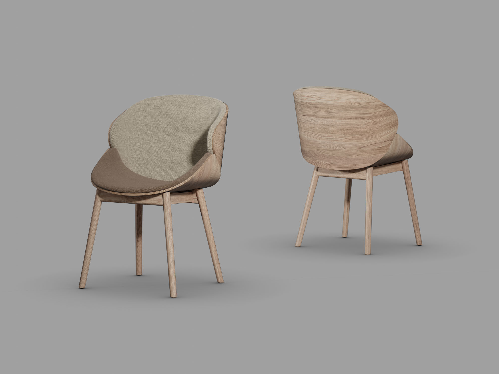 home chairs 3D model | CGTrader