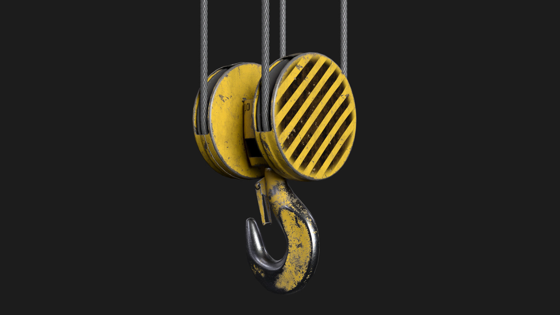 3D model Crane hook VR / AR / low-poly | CGTrader
