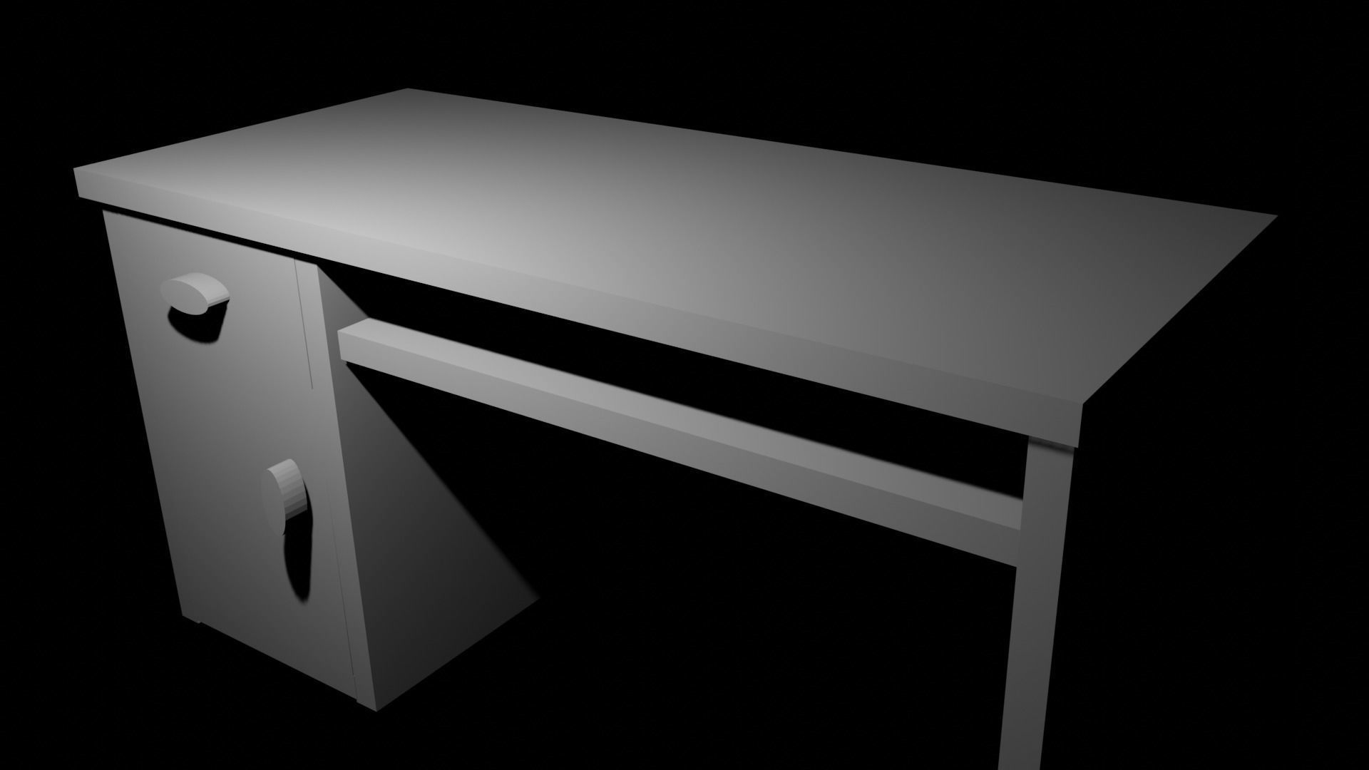 Desk 3D Model 3D model | CGTrader