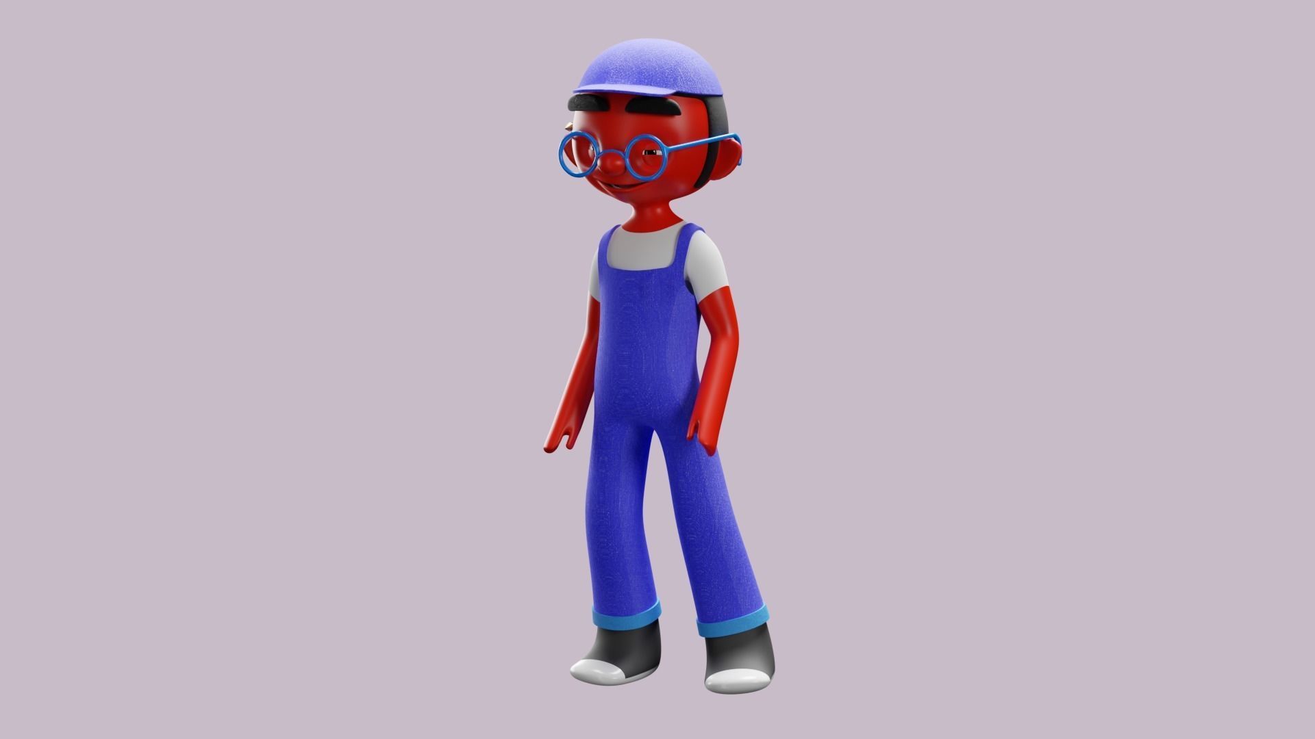 3D model 3D Character Rojo VR / AR / low-poly | CGTrader