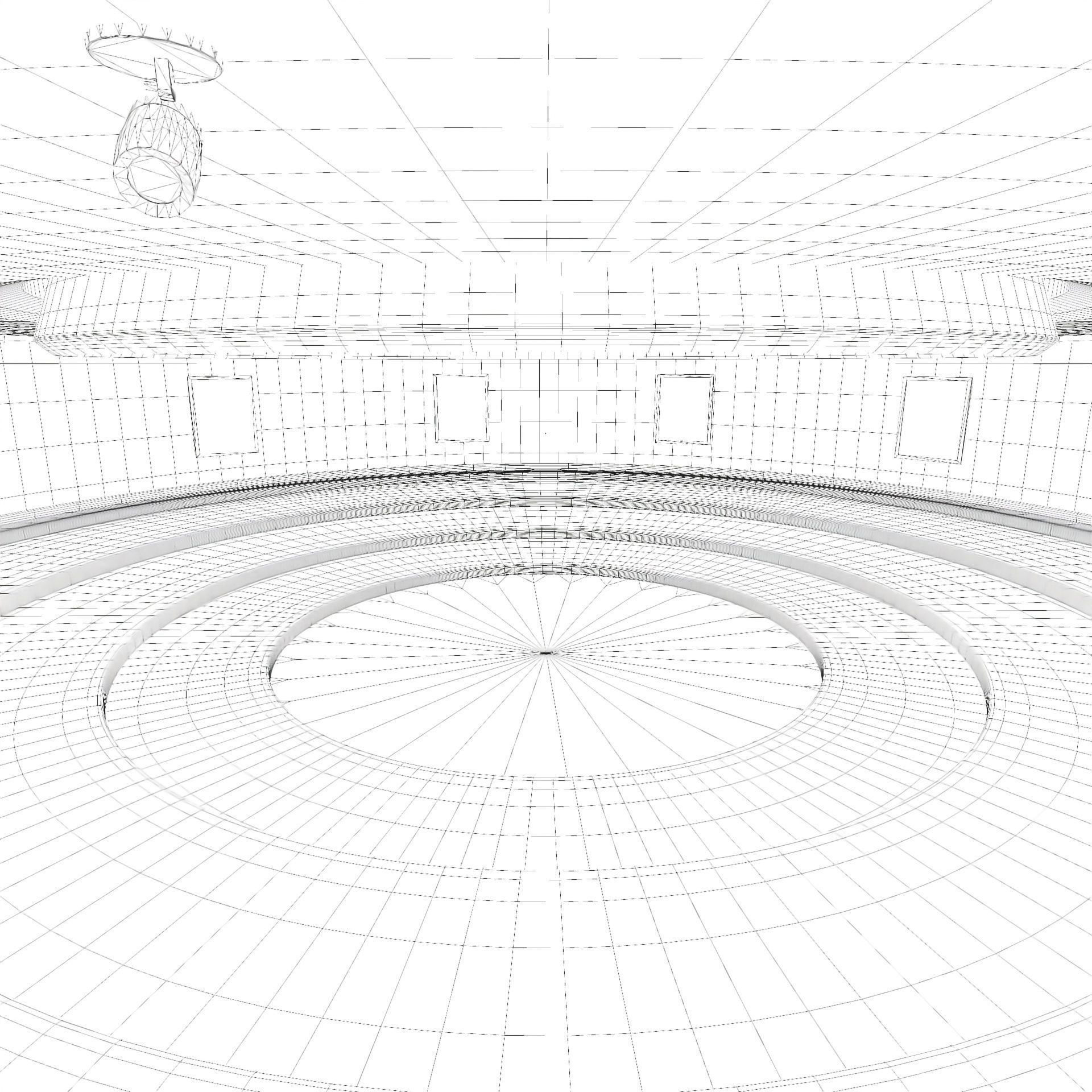 VR Digital Art Exhibition Meta Gallery 3D model | CGTrader