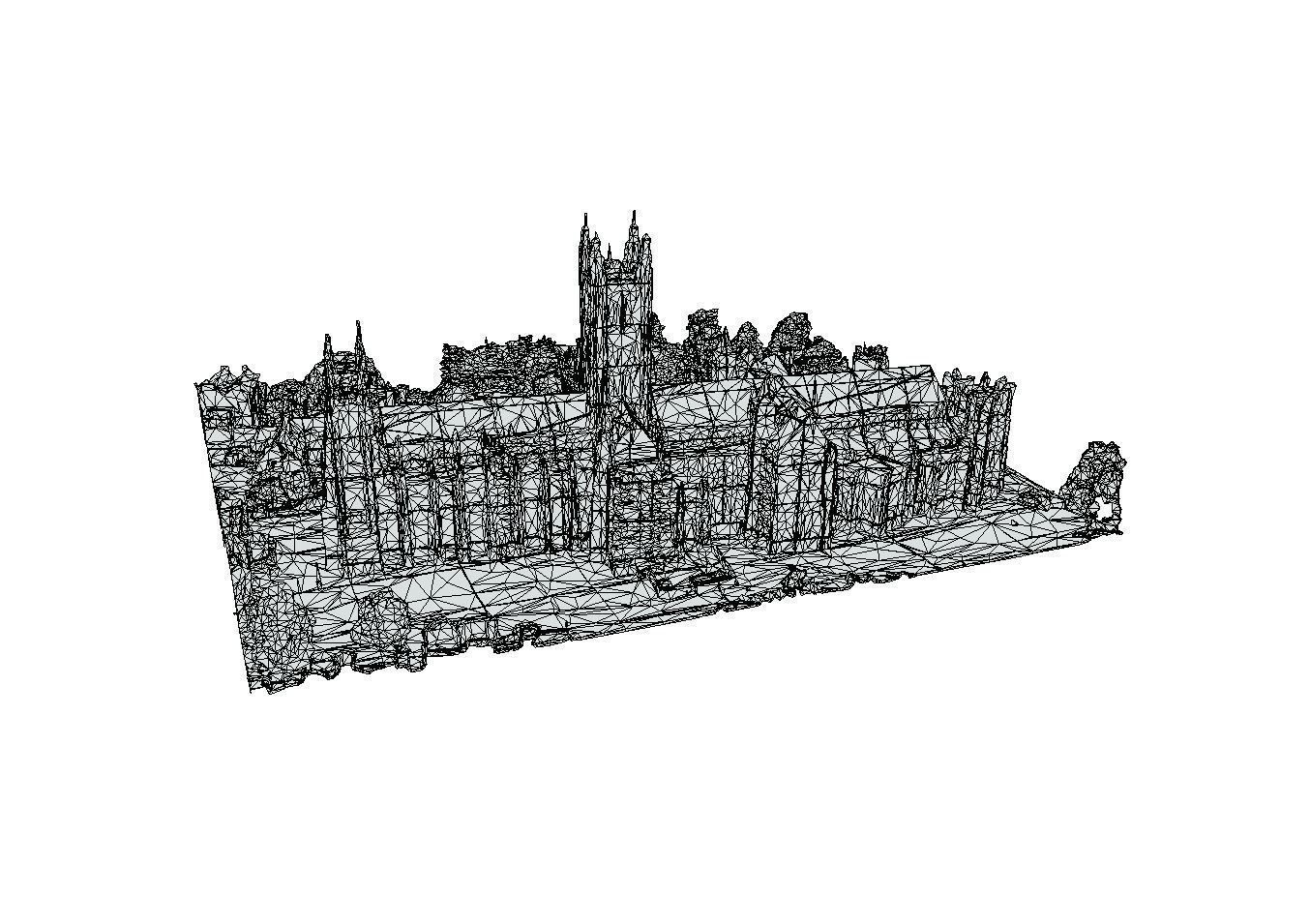 3D model Canterbury Cathedral VR / AR / low-poly | CGTrader