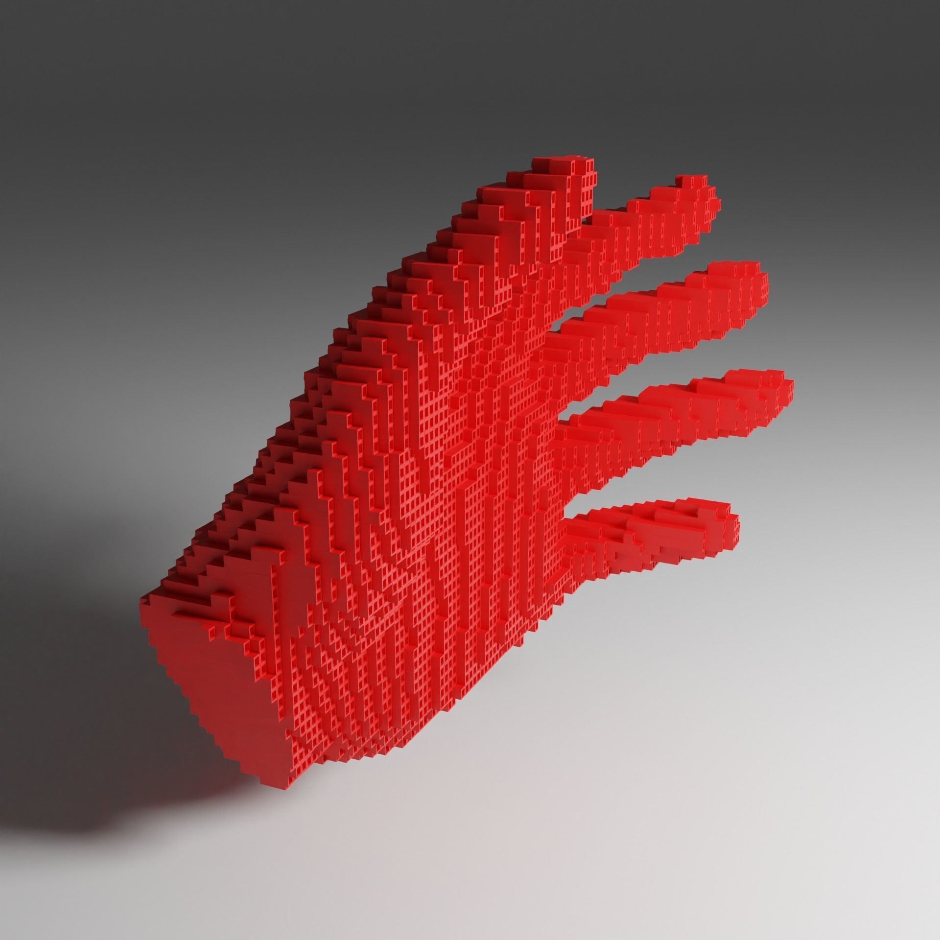 3D model Lego Hand VR / AR / low-poly | CGTrader