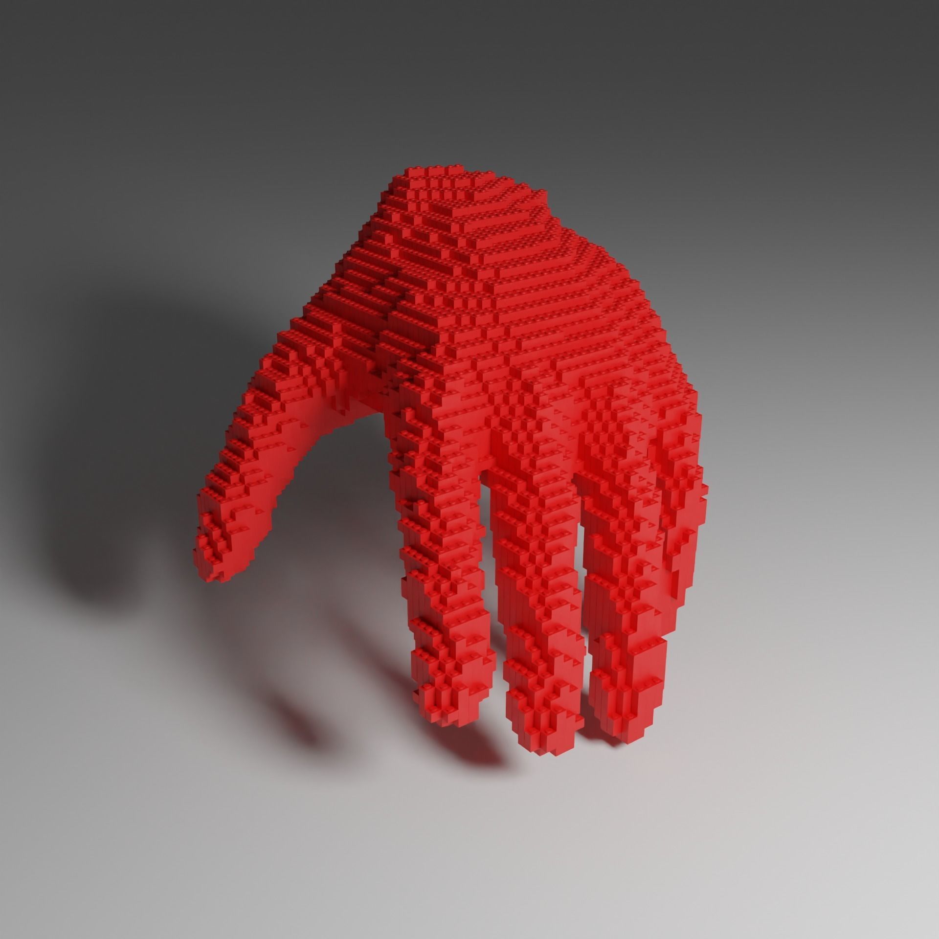 3D model Lego Hand VR / AR / low-poly | CGTrader