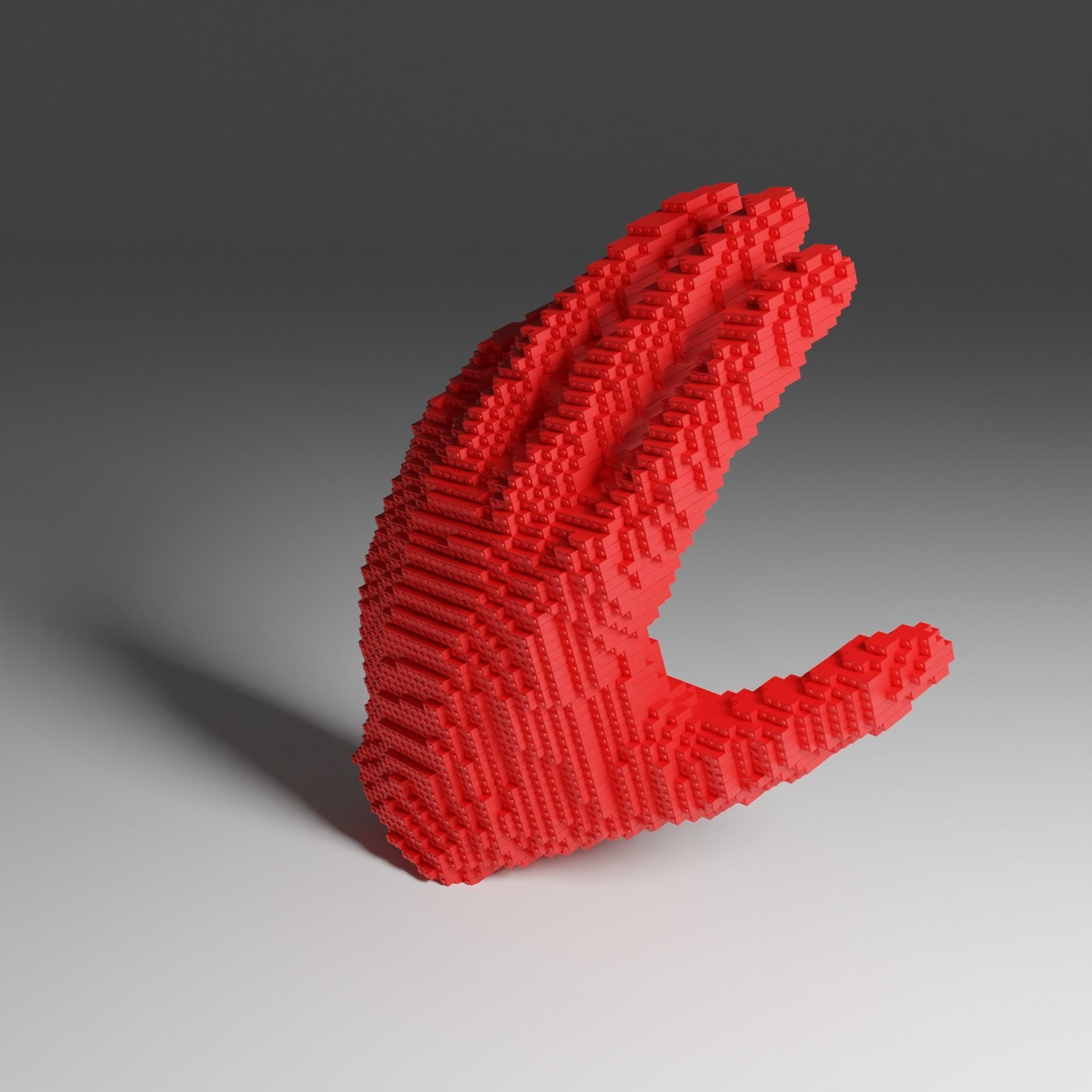 3D model Lego Hand VR / AR / low-poly | CGTrader