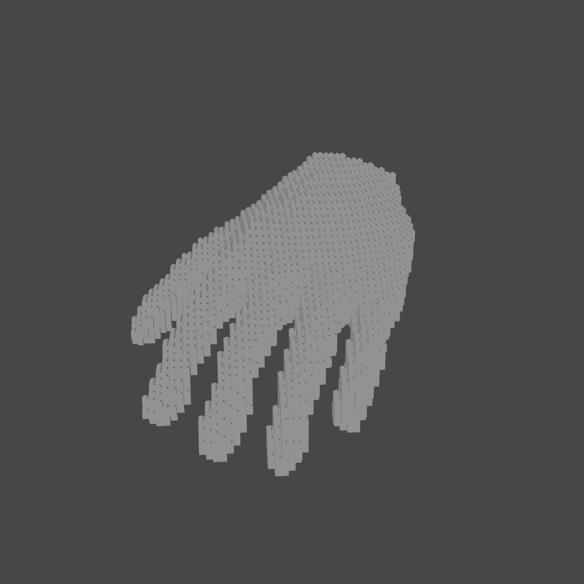 3D model Lego Hand VR / AR / low-poly | CGTrader