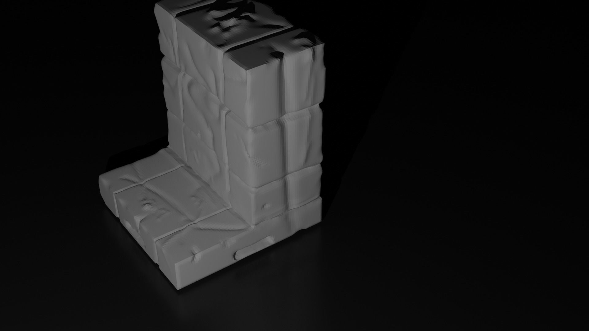 Printable Modular Dungeon battle map 3D model 3D printable | CGTrader