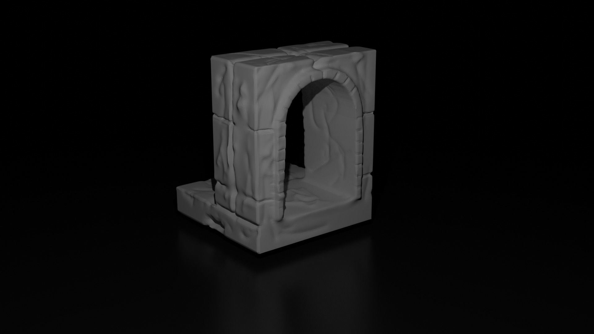 Printable Modular Dungeon battle map 3D model 3D printable | CGTrader