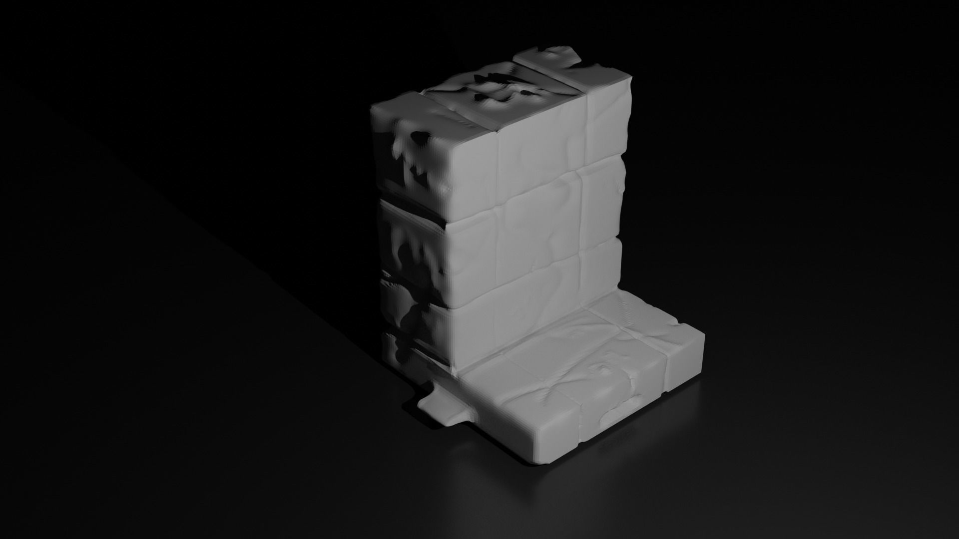 Printable Modular Dungeon battle map 3D model 3D printable | CGTrader