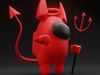 Amongus devil 3D model 3D model | CGTrader