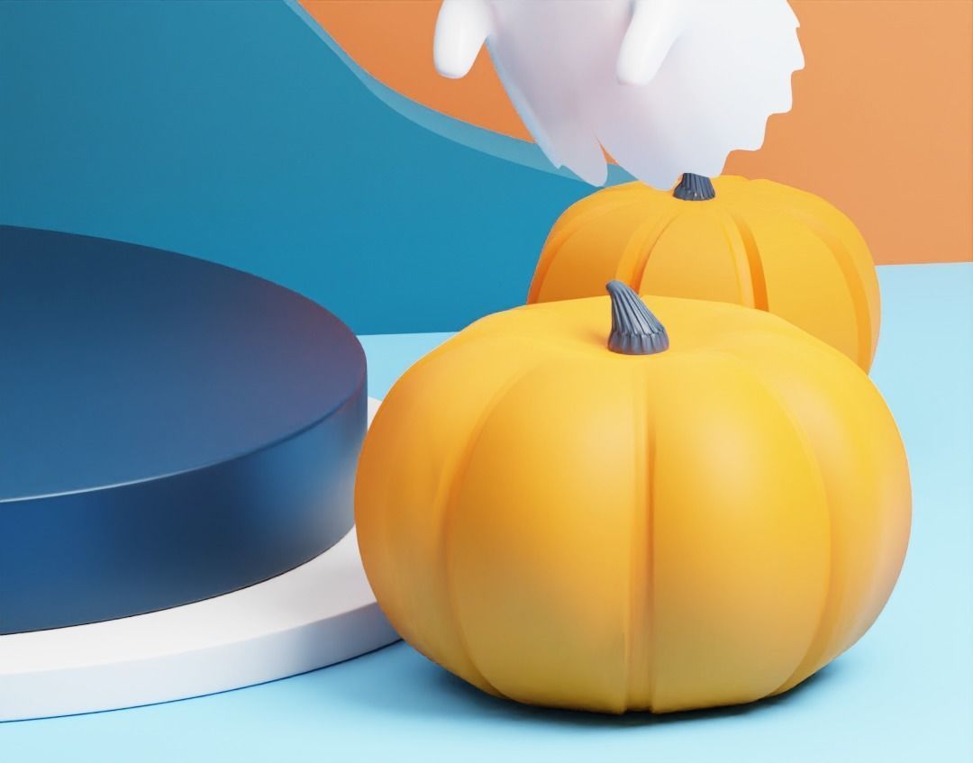 Halloween Podium Includes Lighting Setup 3D model | CGTrader