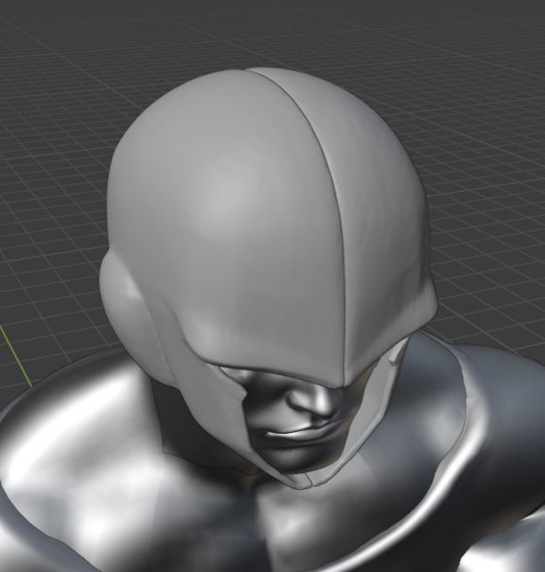 Hit Helmet Cosplay 3D model 3D printable | CGTrader
