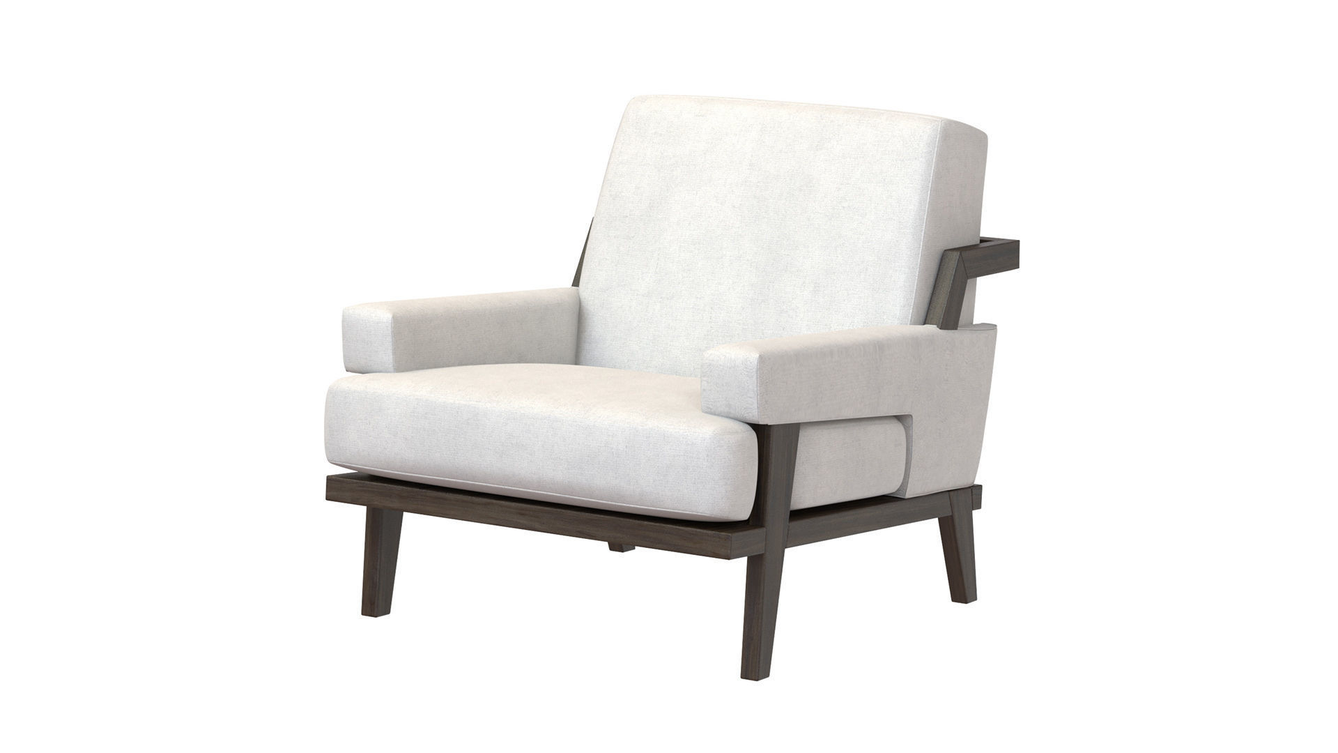 KIMBERLY DENMAN CIGAR LOUNGE CHAIR 3D model | CGTrader